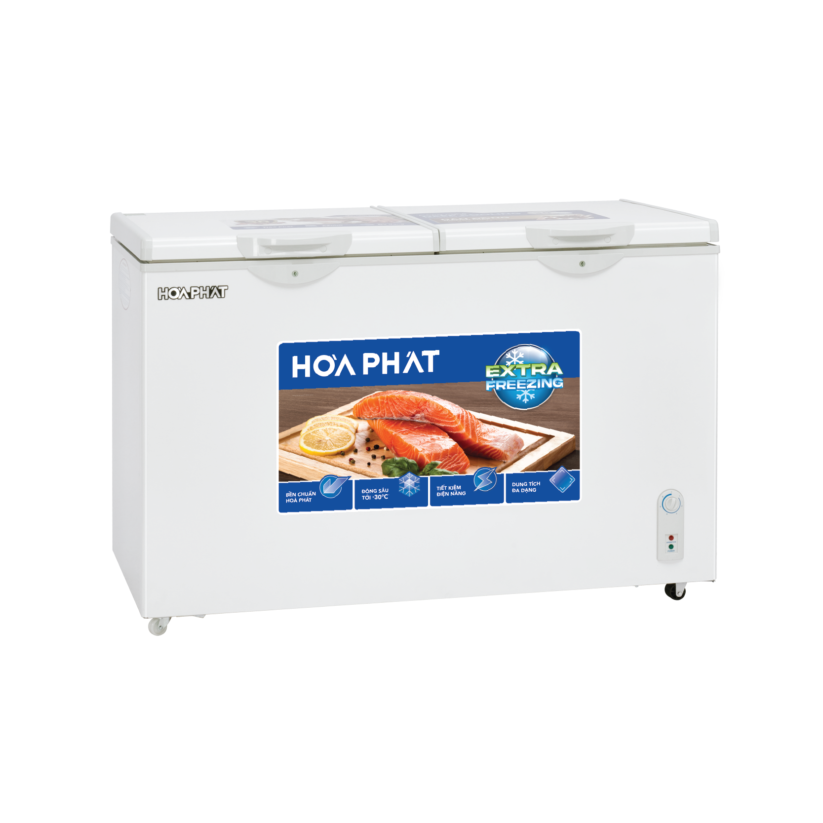 Tủ đông Hòa Phát 2 ngăn 2 cánh HPF BD6245