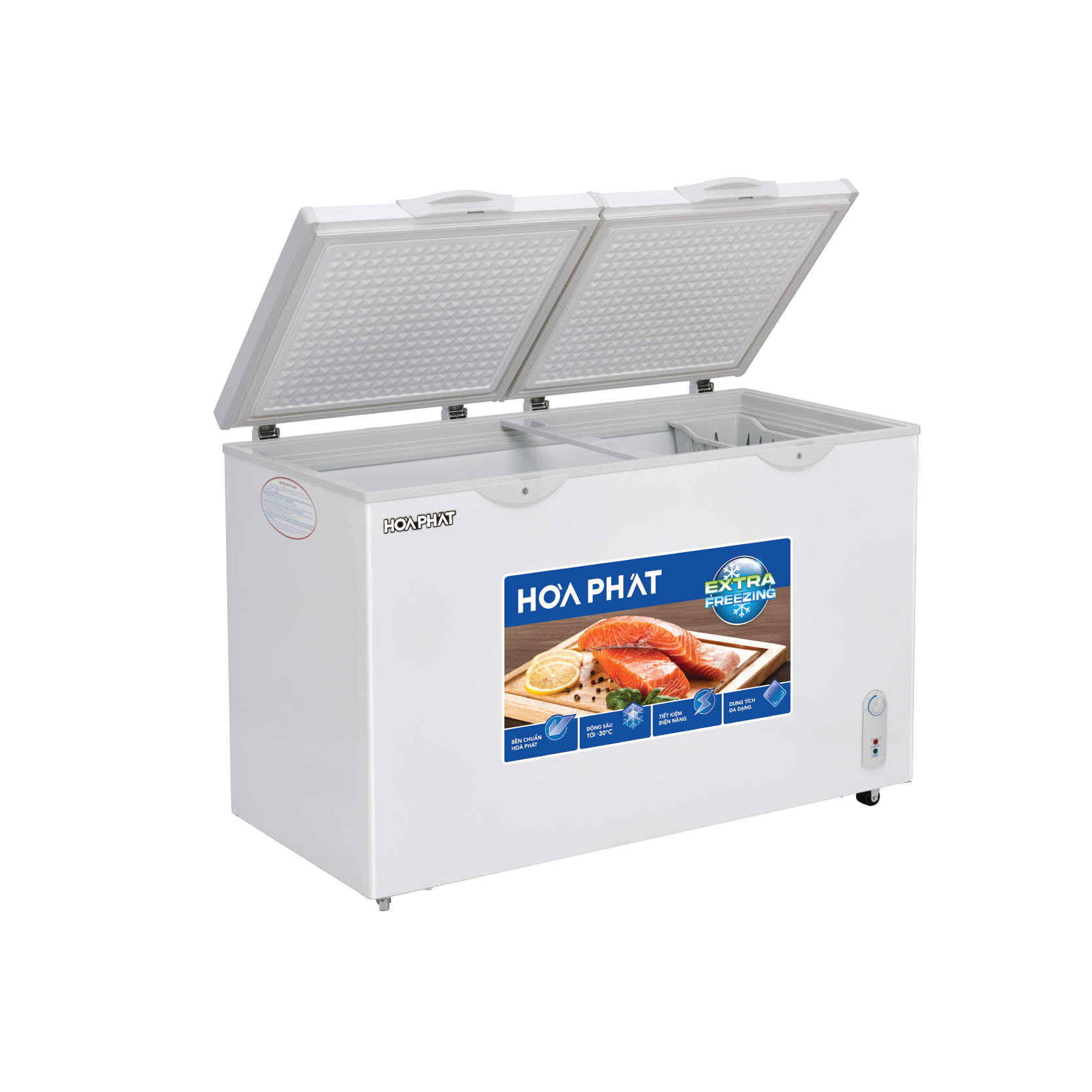 Tủ đông Hòa Phát 2 ngăn 2 cánh HPF BD6245