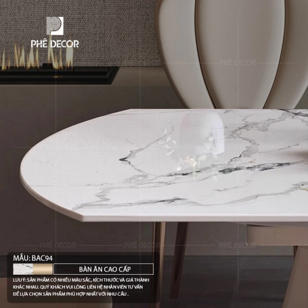 Bàn ăn cao cấp - Oralie BAC94