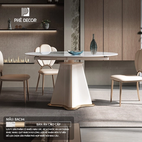 Bàn ăn cao cấp - Oralie BAC94