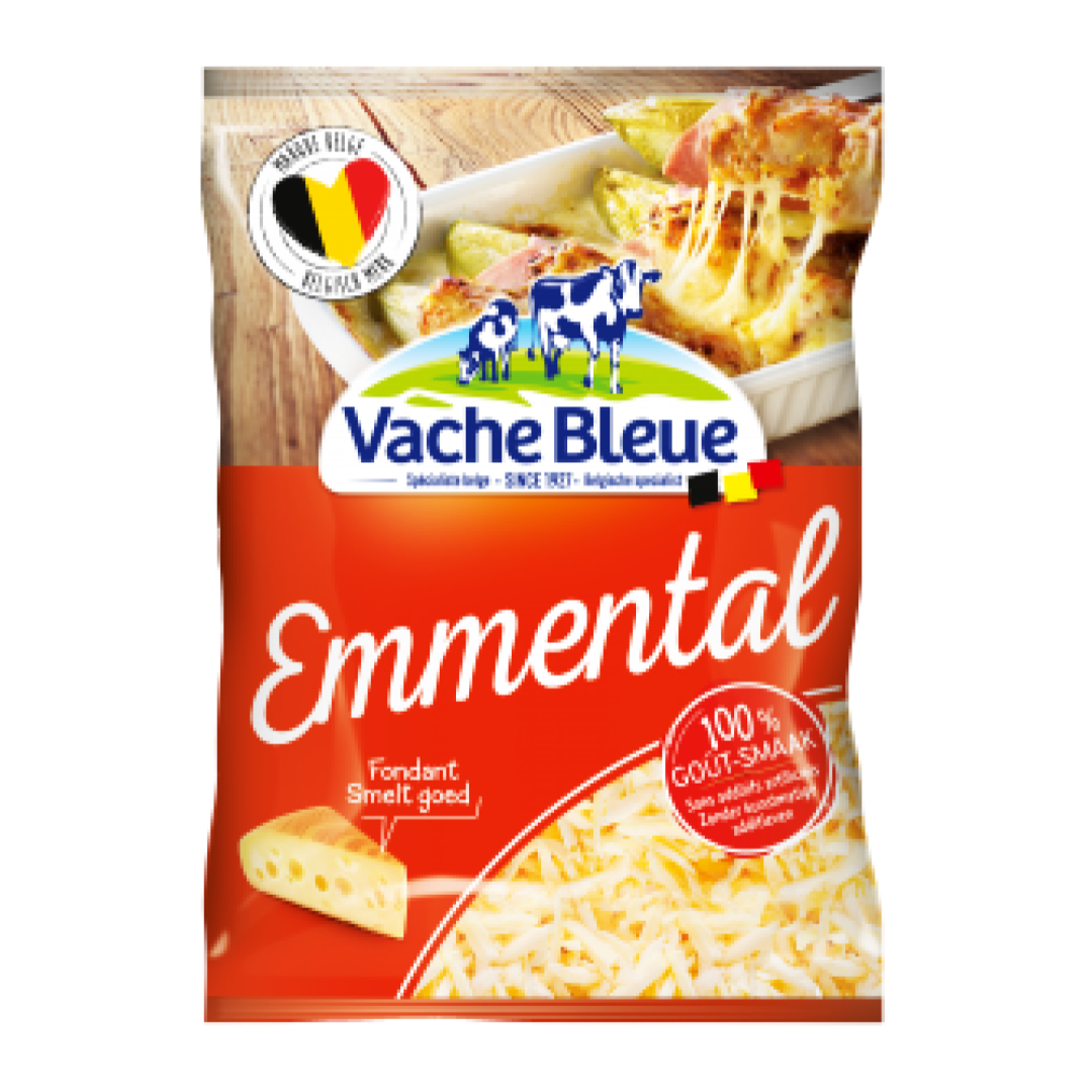Grated Emmental (200g) - VACHE BLEUE