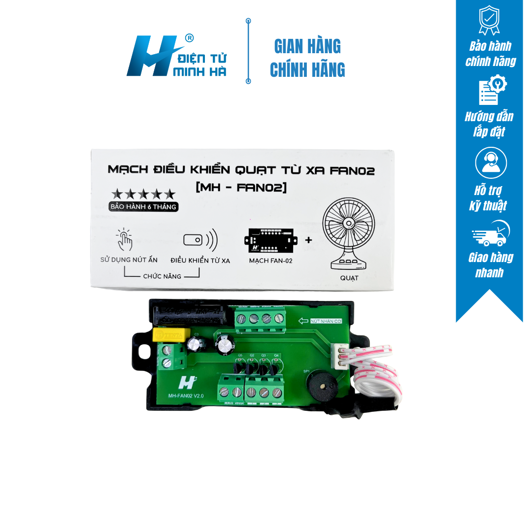 Fan 02 Controller and Circuit Board